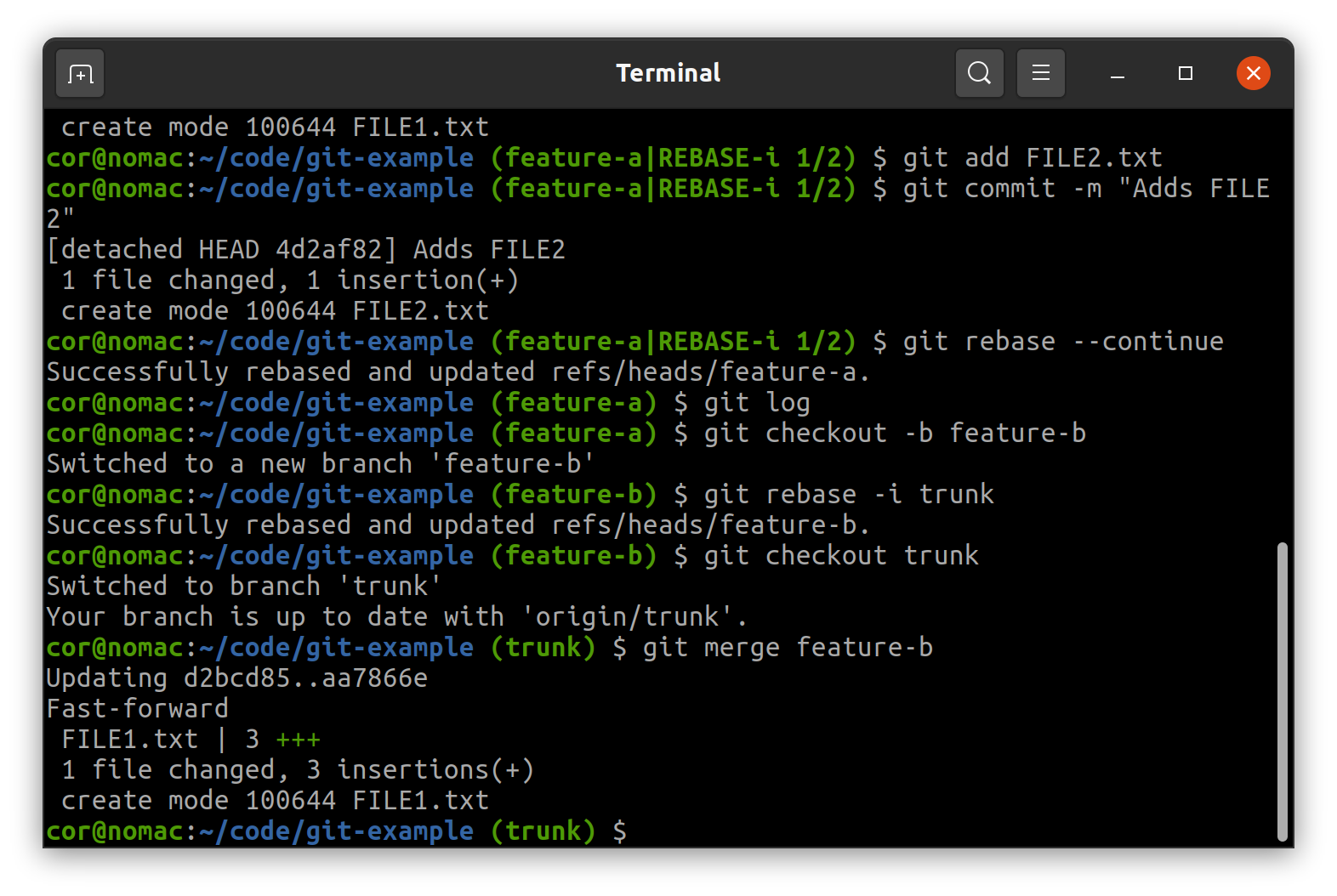Splitting Commits Using Git Rebase Marks Blog